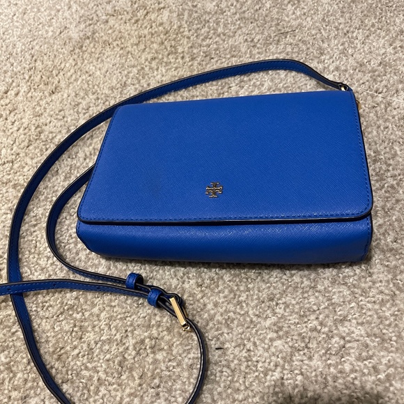 Tory Burch | Bags | Blue Tory Burch Cross Body | Poshmark